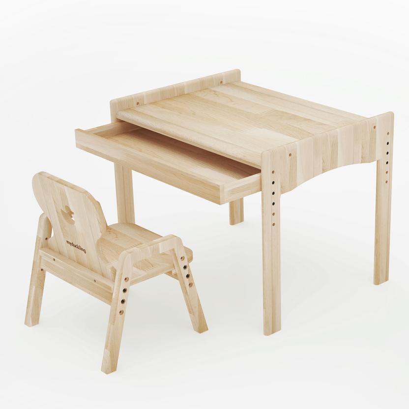 Primary Adjustable Duck Table and Chair Set